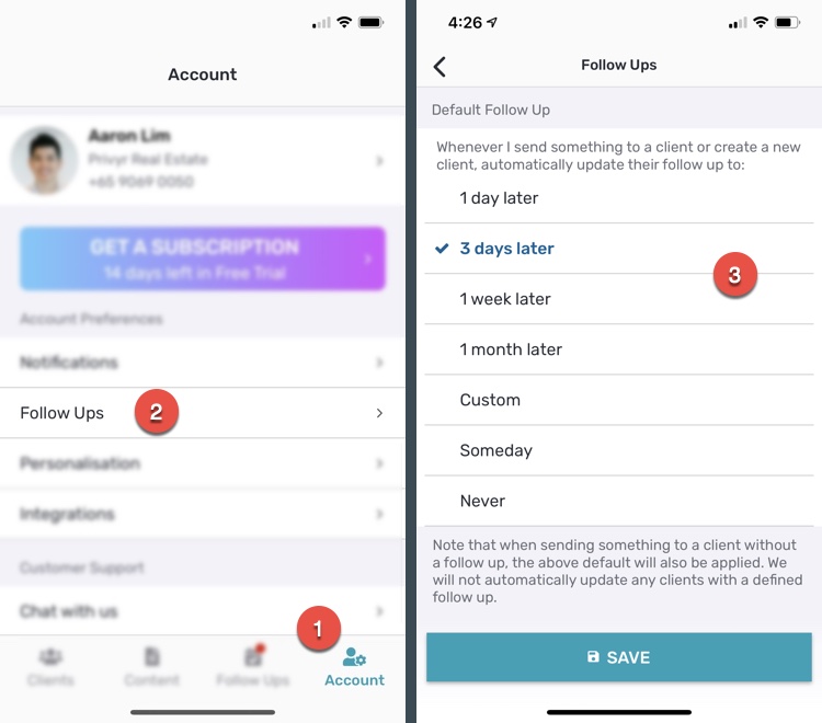 Follow Up Reminders - Privyr Help & Guides