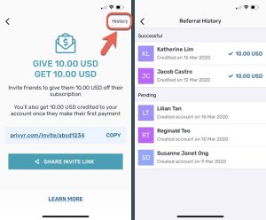 User Referral Rewards – Privyr Help & Guides