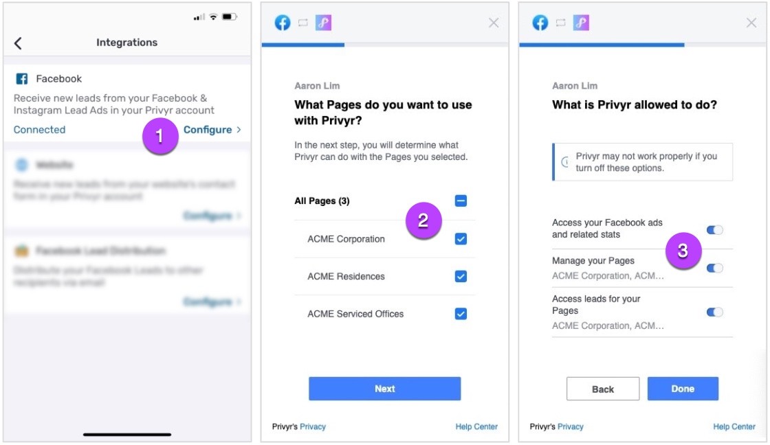 Facebook Integration – FAQ and Common Issues – Privyr Help & Guides