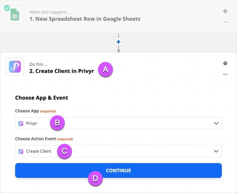 Connecting to Zapier – Privyr Help & Guides