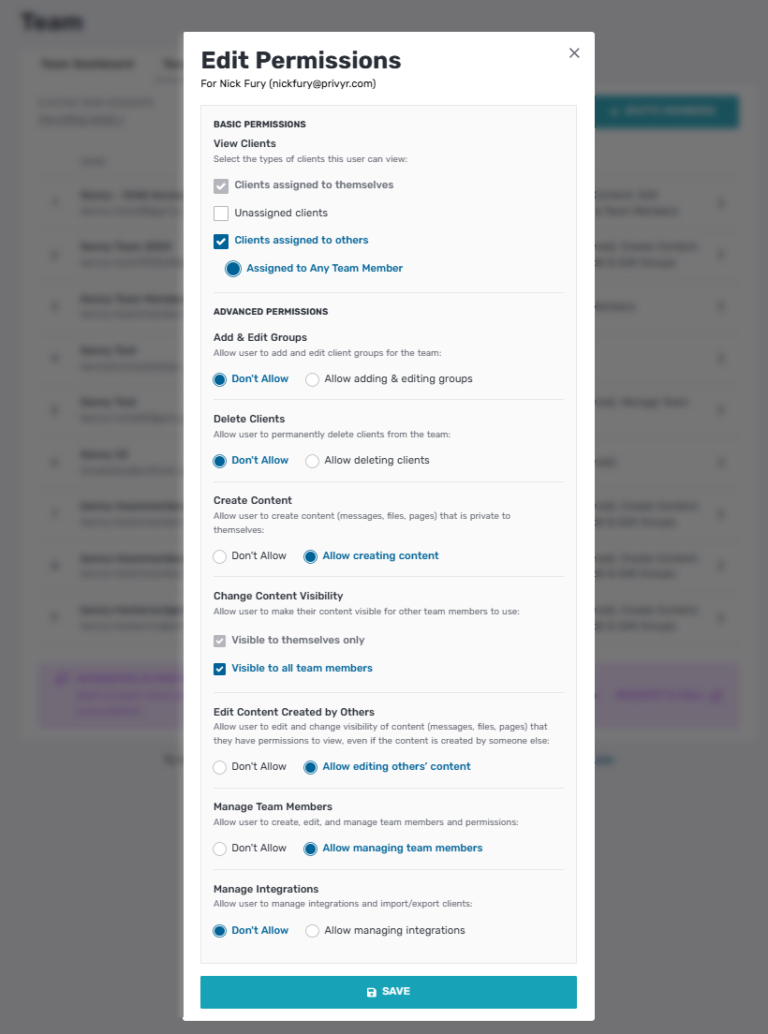 Using Privyr with a Team – Privyr Help & Guides