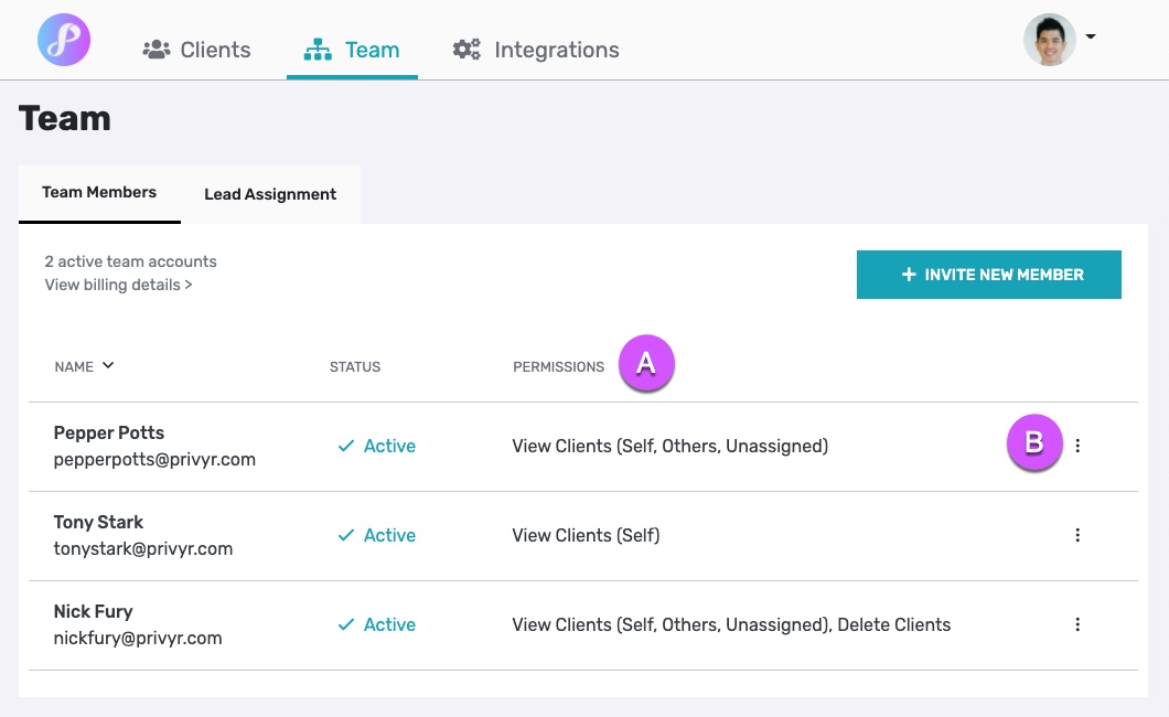 Using Privyr with a Team – Privyr Help & Guides