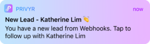 Connecting to Custom Lead Sources via Webhooks – Privyr Help & Guides