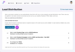 Automatic Lead Distribution – Privyr Help & Guides