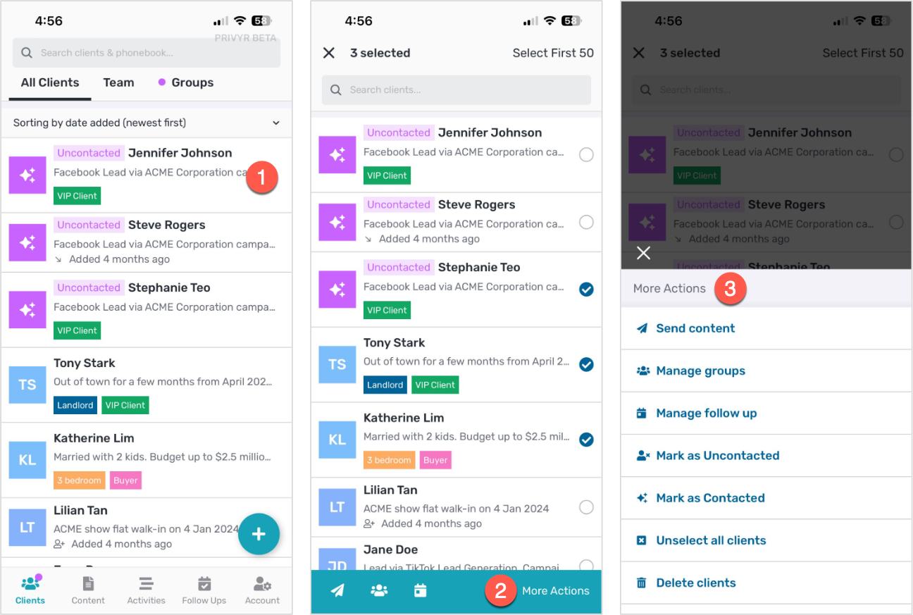 Client List – Privyr Help & Guides
